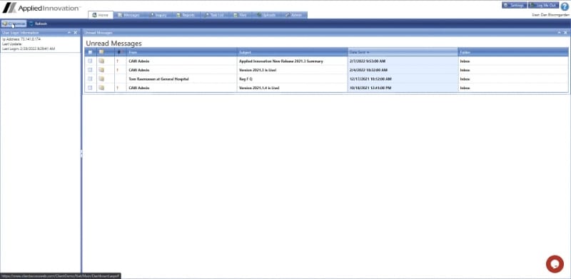 ClientAccessWeb - Applied Innovation Inc Client Portal