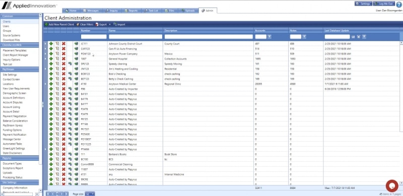 ClientAccessWeb - Applied Innovation Inc Client Portal